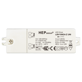 LED Driver 24V 15W | LBV15W24-Z UNI | HEP